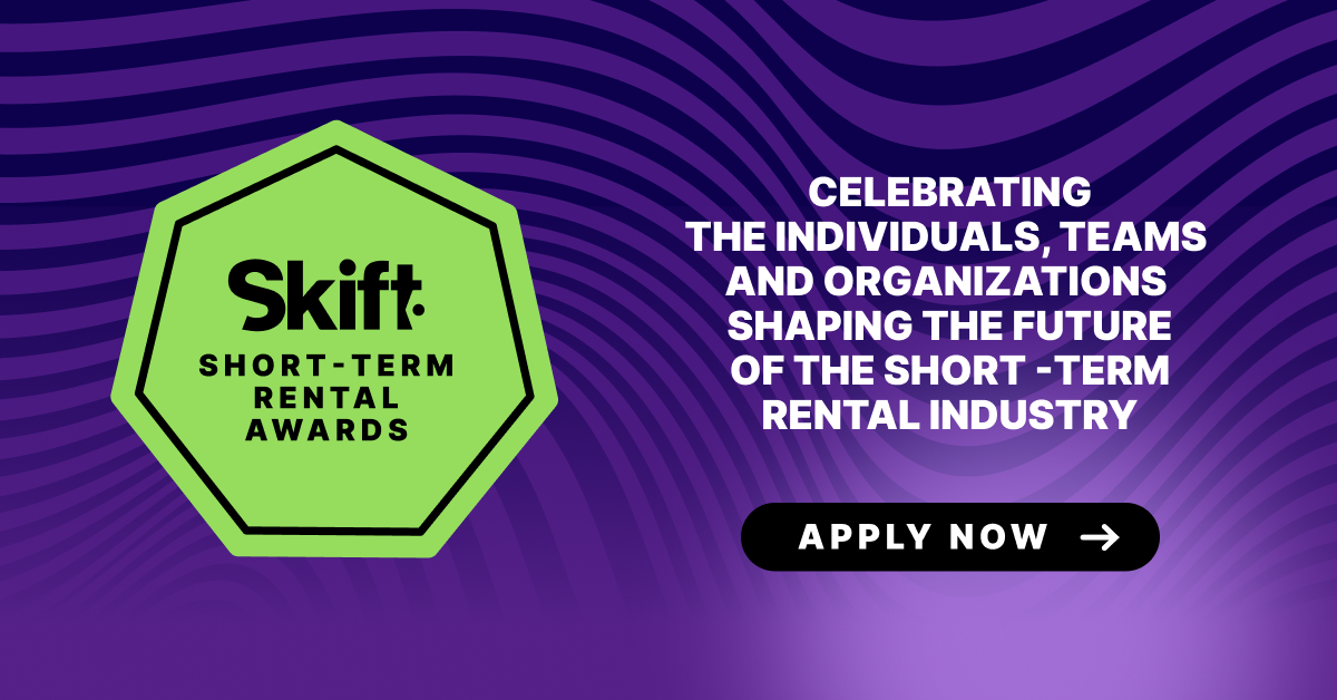 Skift Short-Term Rental Awards - STR Industry Recognition
